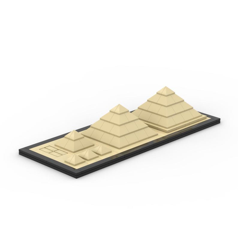 LEGO Great Pyramids of Giza MOC - Digital Building Instructions - Etsy UK