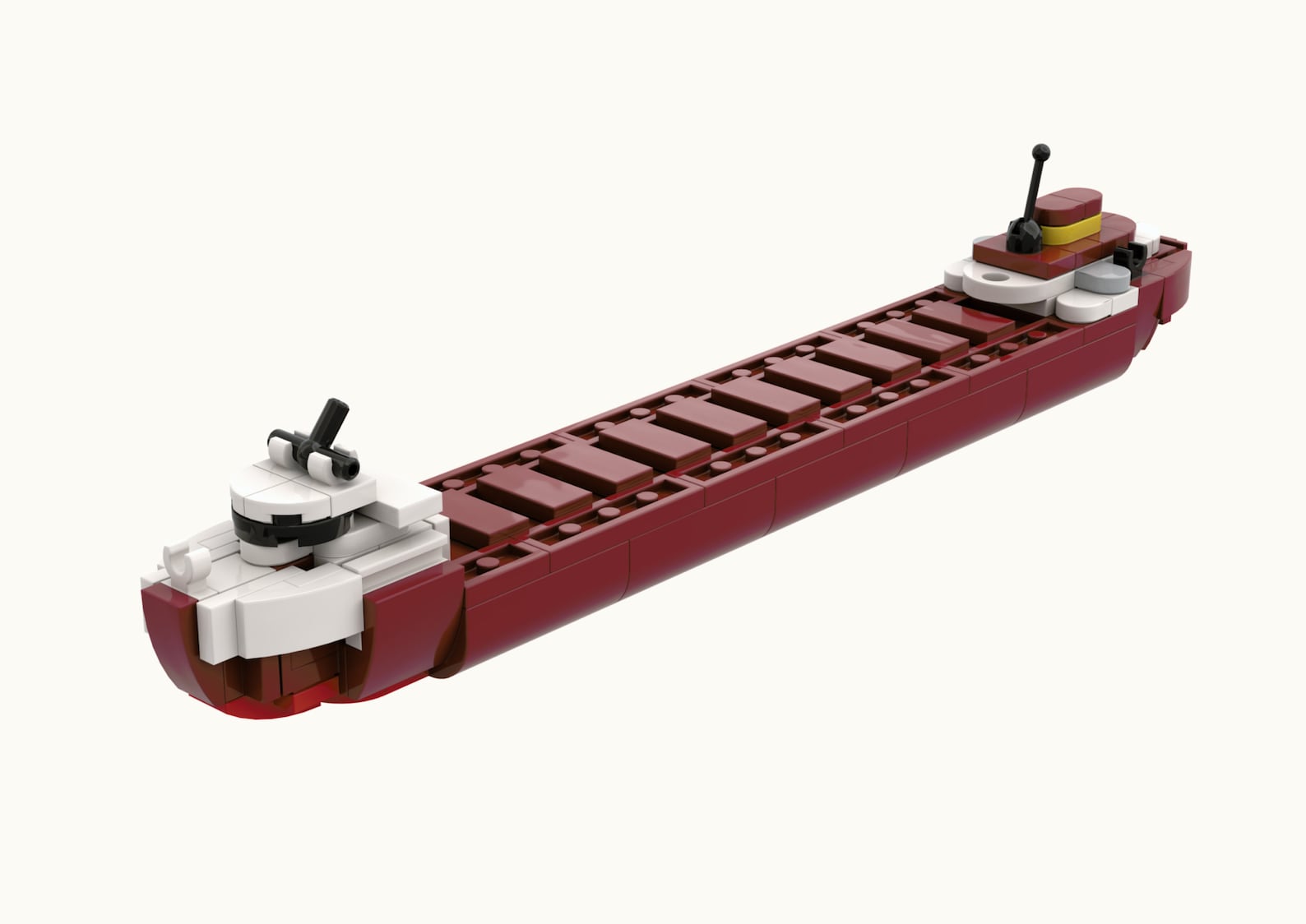 LEGO SS Edmund Fitzgerald Freighter MOC - Building Instructions - Etsy