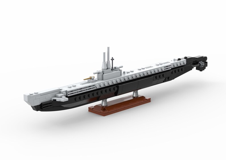 USS Bowfin Submarine Model Kit – WWII Balao Class Brick Ship – Gobricks ...