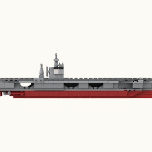 LEGO USS Nimitz Aircraft Carrier MOC - Building Instructions - Etsy