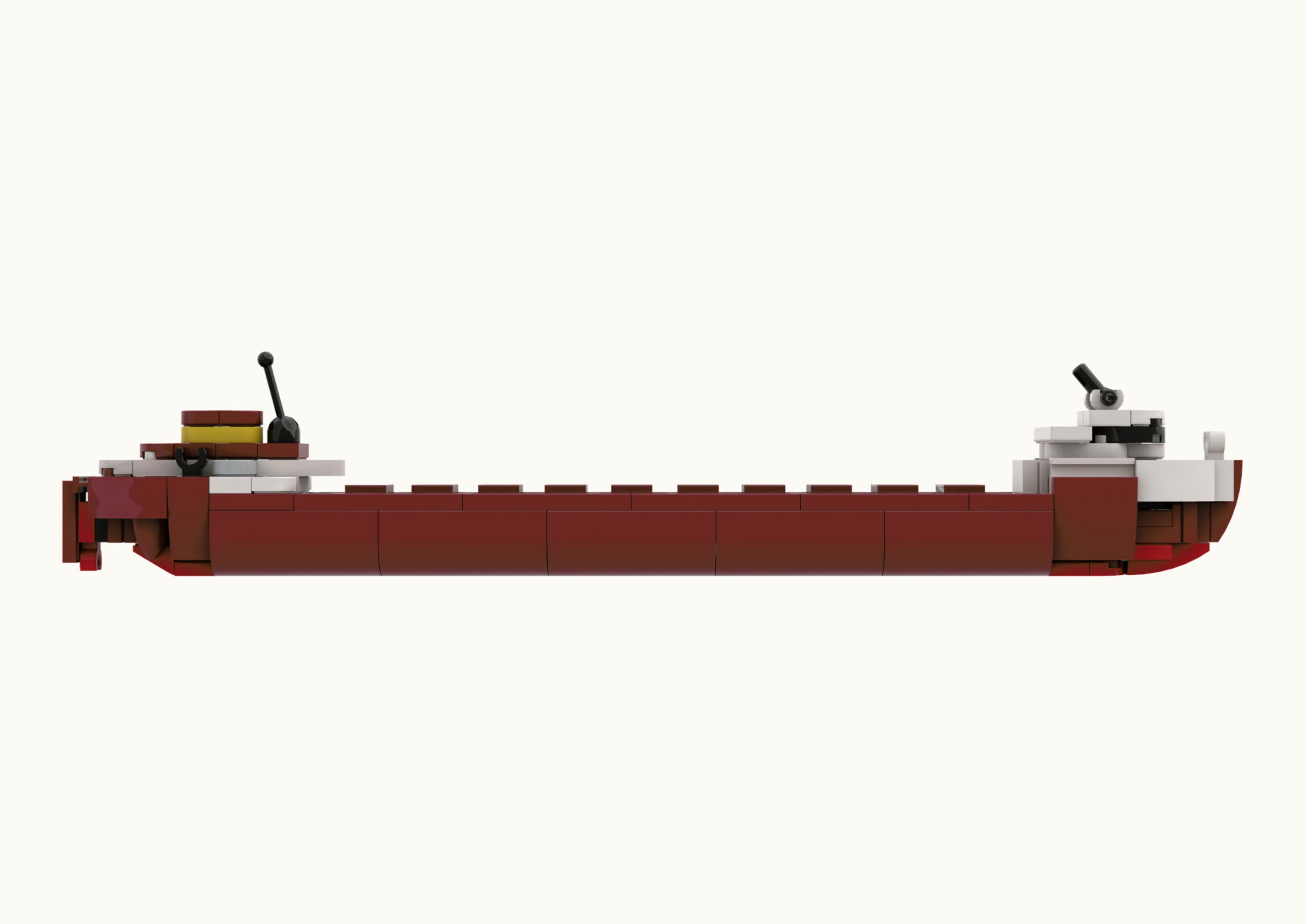 LEGO SS Edmund Fitzgerald Freighter MOC - Building Instructions - Etsy