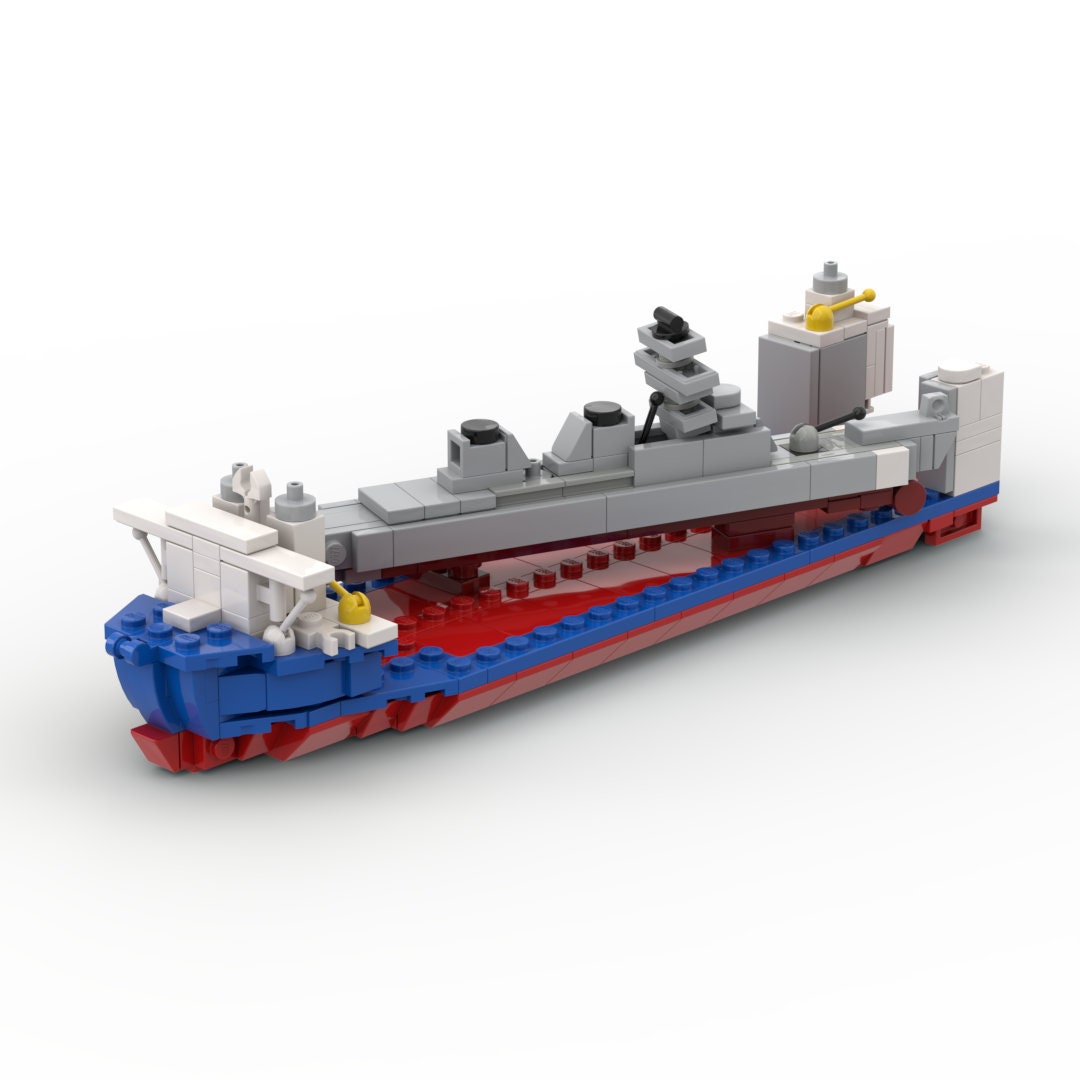LEGO MV Blue ft. USS Cole Building Instructions - Etsy Singapore