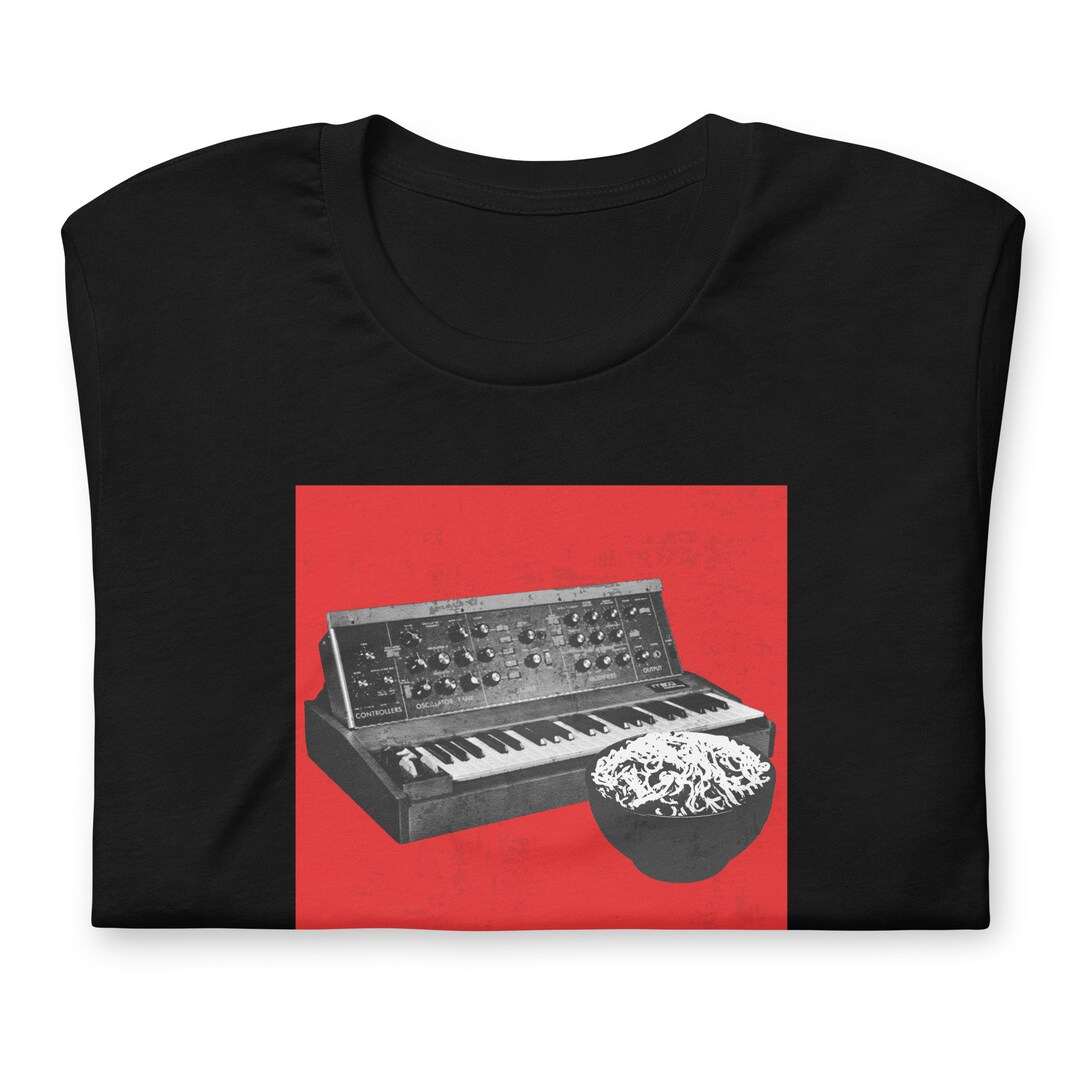 Vintage Analogue Synth Retro Old School Analogue Synthesizer + Ramen ...