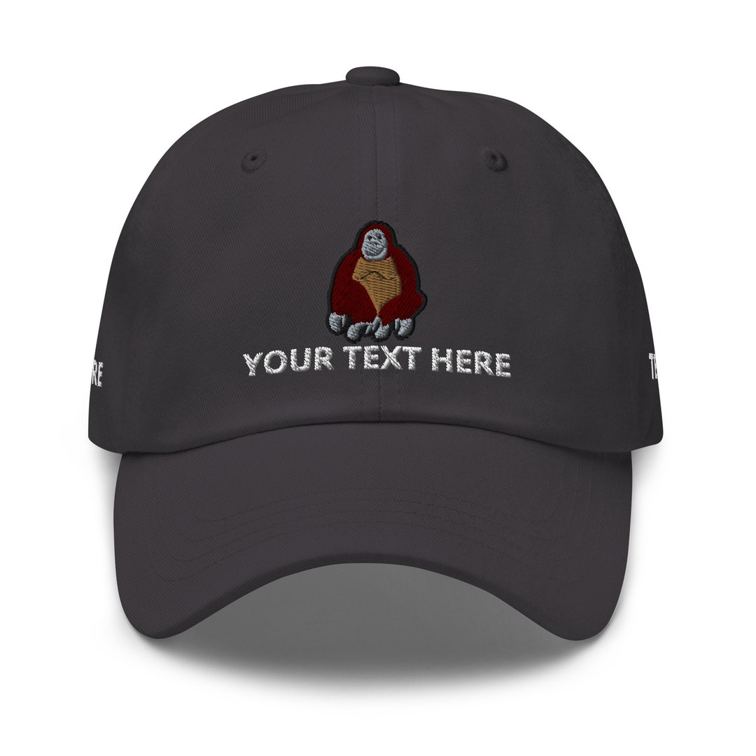 Orangutan Dad Hat, YOUR TEXT Personalized Embroidered Unisex Hat ...
