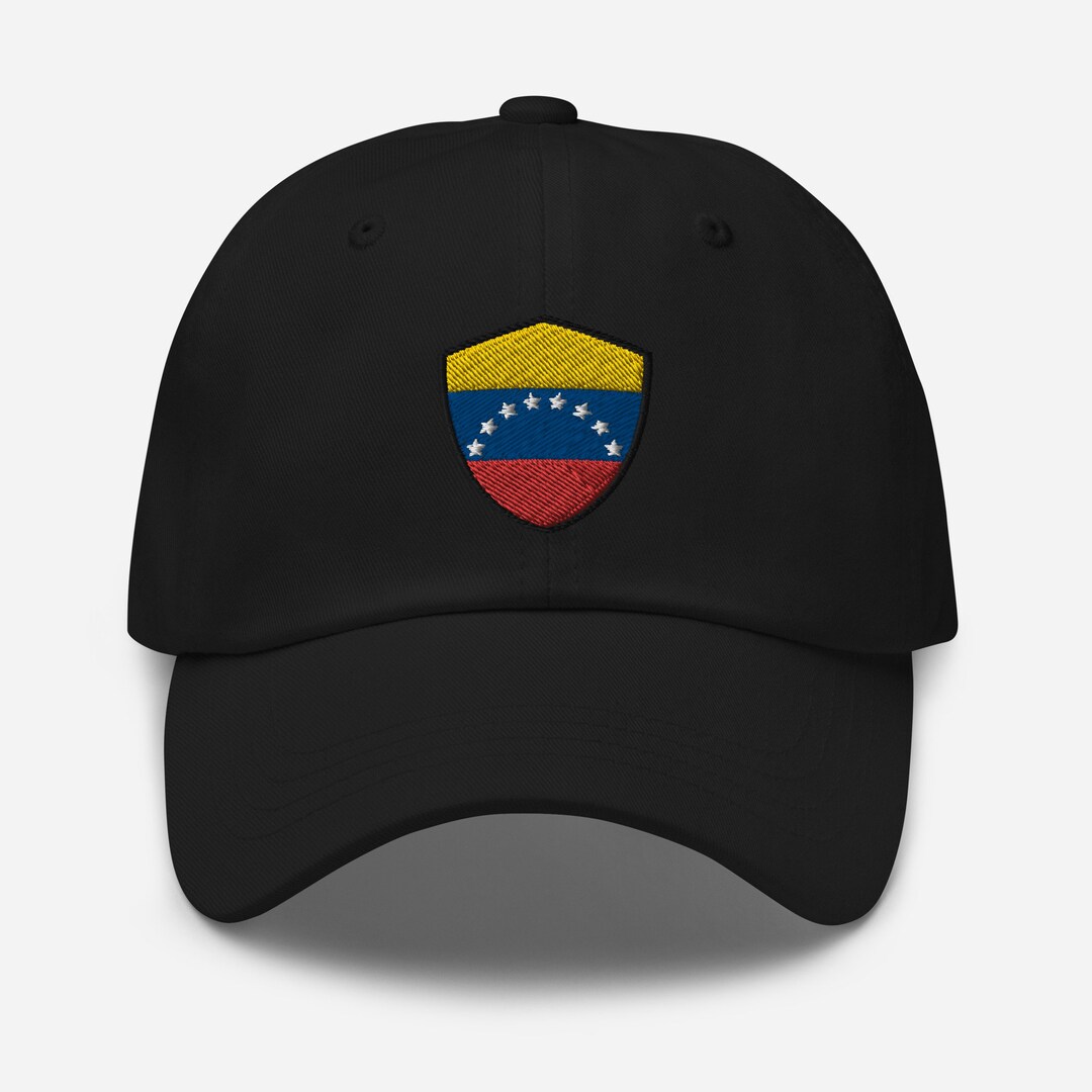 Proud Venezuelan Dad-hat, Venezuela Escudo Gorra Embroidered Patch Flag ...