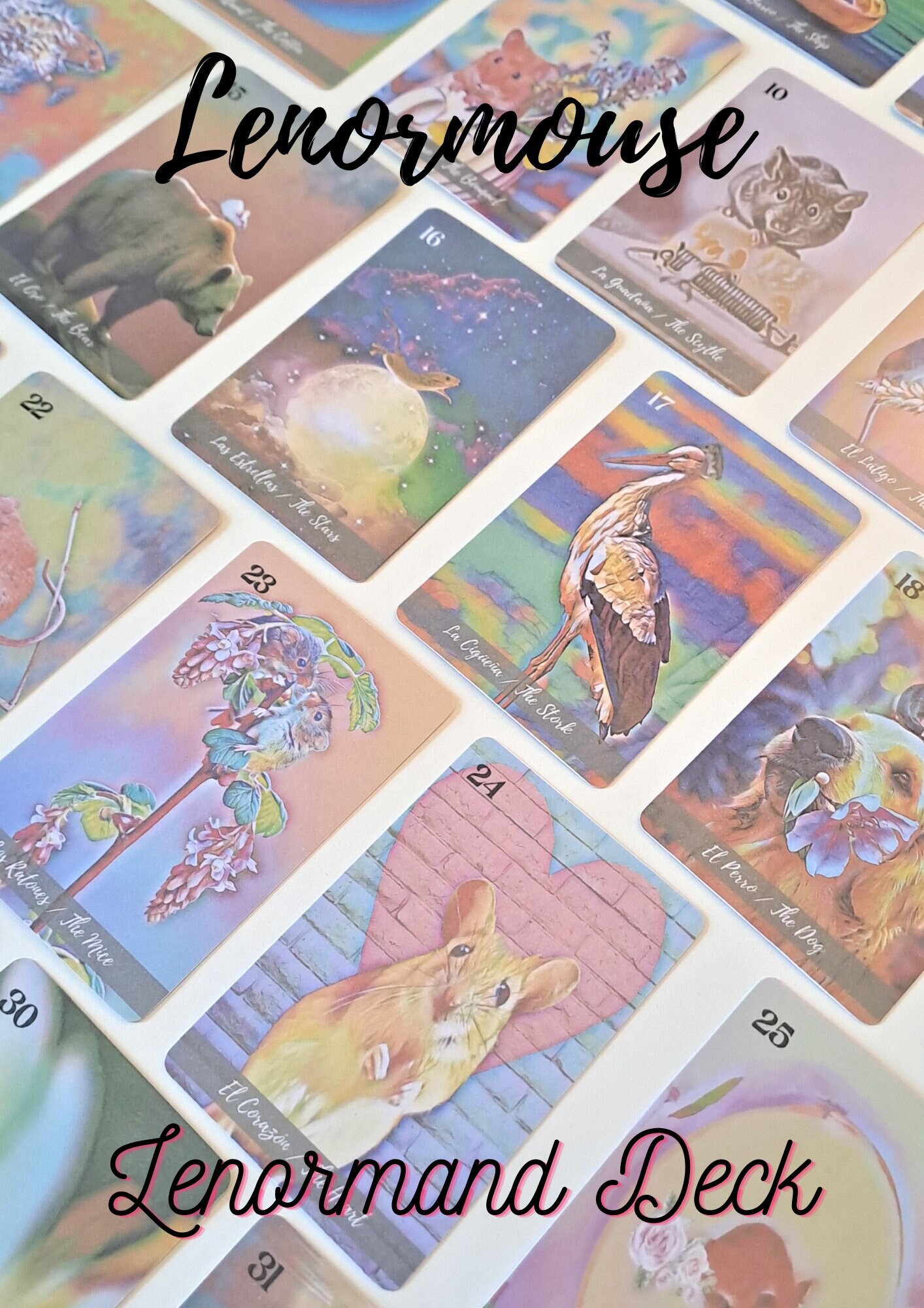 New Lenormand Deck Lenormouse - Etsy