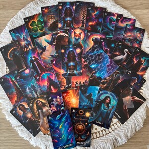 The Fifth Element: Aether Lenormand, Oracle With 36 Illustrations Based ...