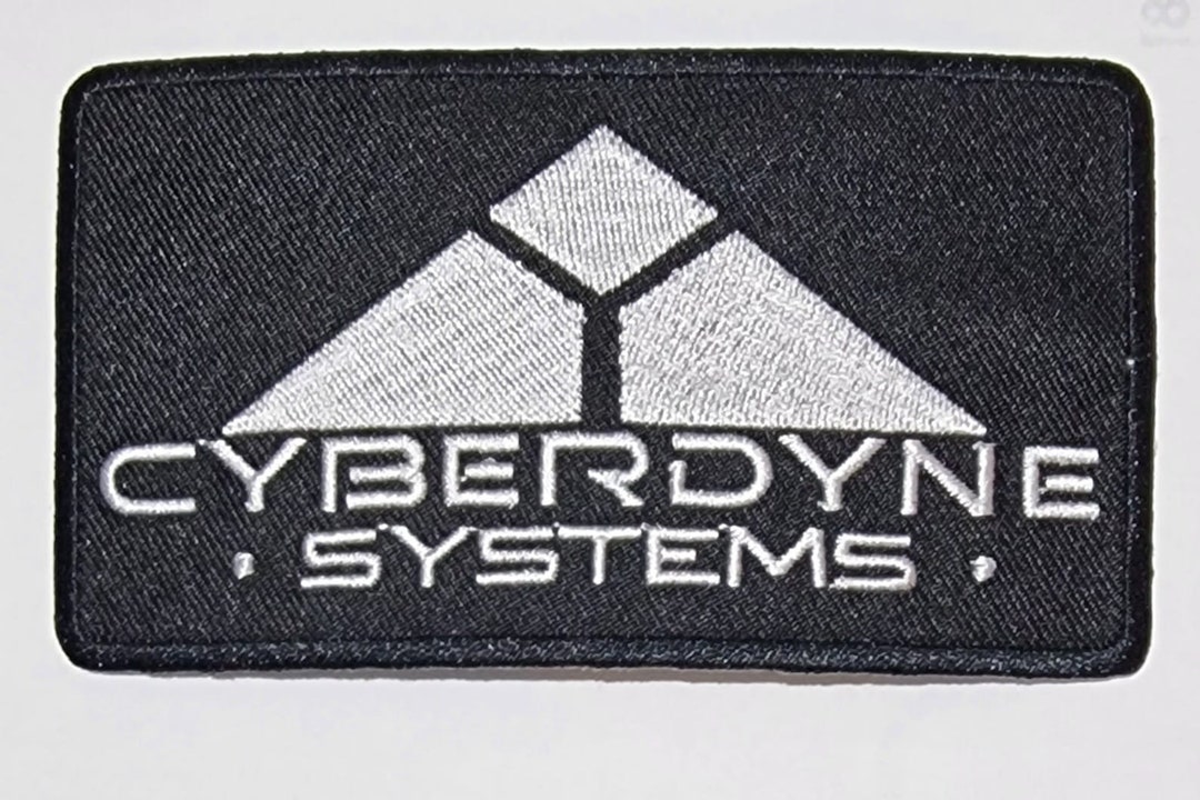 CYBERDYNE SYSTEMS Black/silver Iron-on/sew-on Patch Logo - Etsy