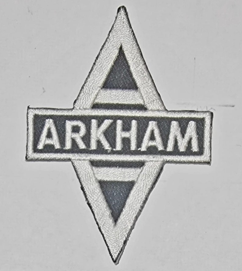 ARKHAM-BATMAN Movies-character Jacket/shirt Iron-on/sew-on Patch Logo ...