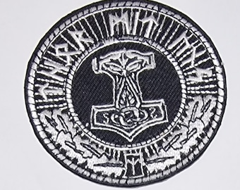 THOR HAMMER Avenger Movies-character Jacket/shirt Iron-on/sew-on Patch ...