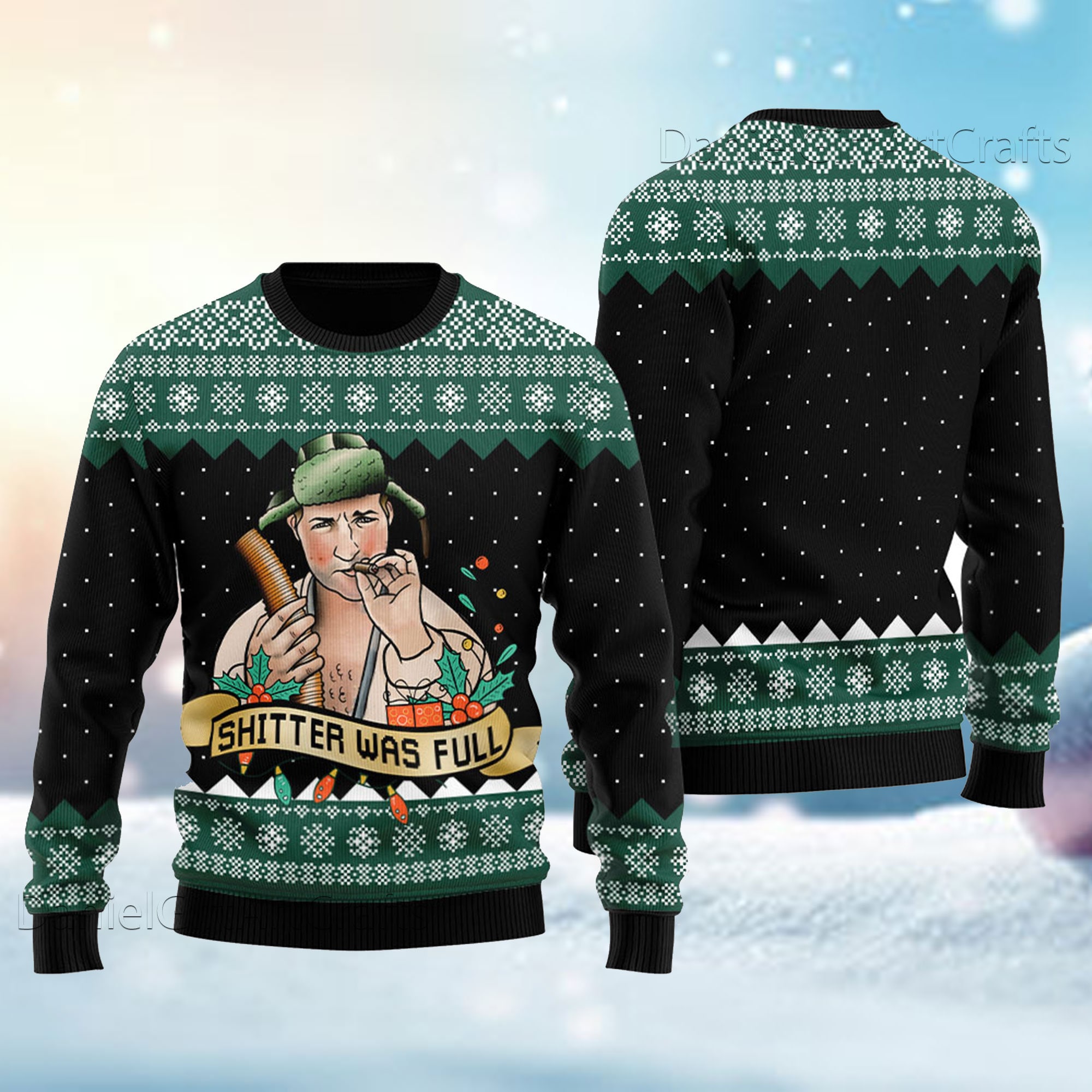 Nice Christmas Vacation Shitters Full Christmas Sweater, Merry ...