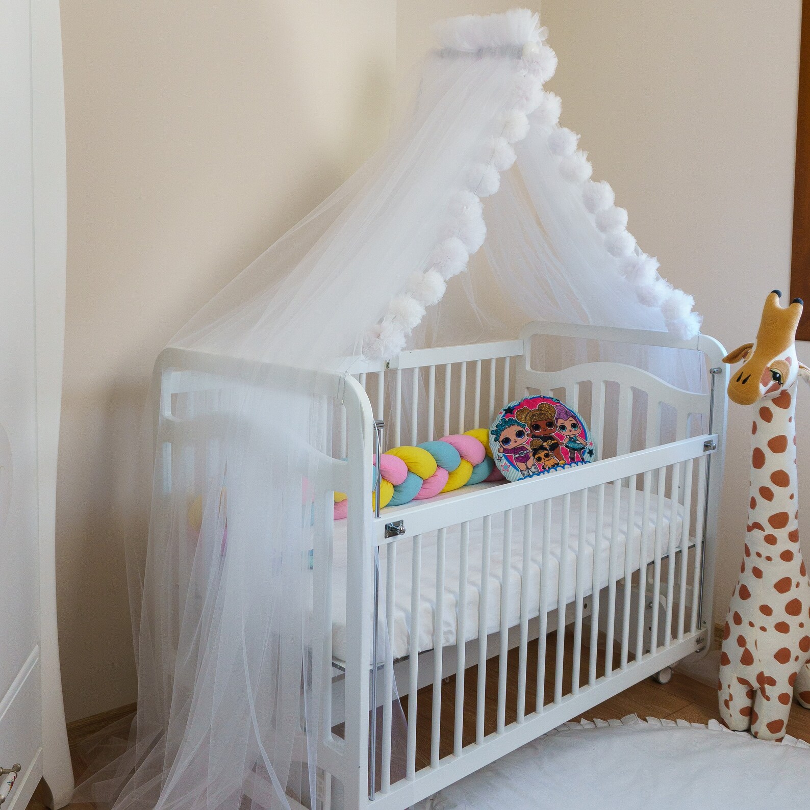 Baby Crib Mosquito Nets for Bed Canopy, Canopy for Baby Cribs, Mosquito ...