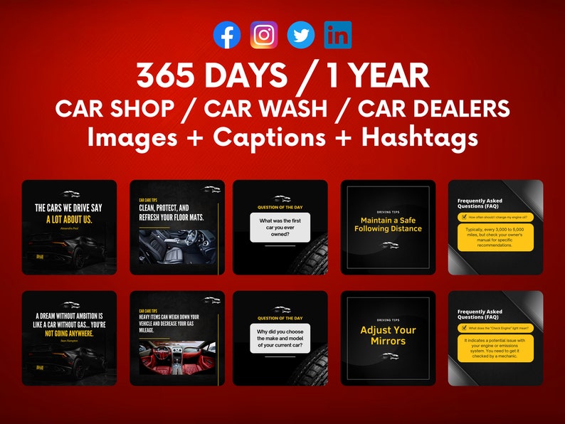 Car Shop / Car Wash / Car Rental / Auto Shop / Automobile ...