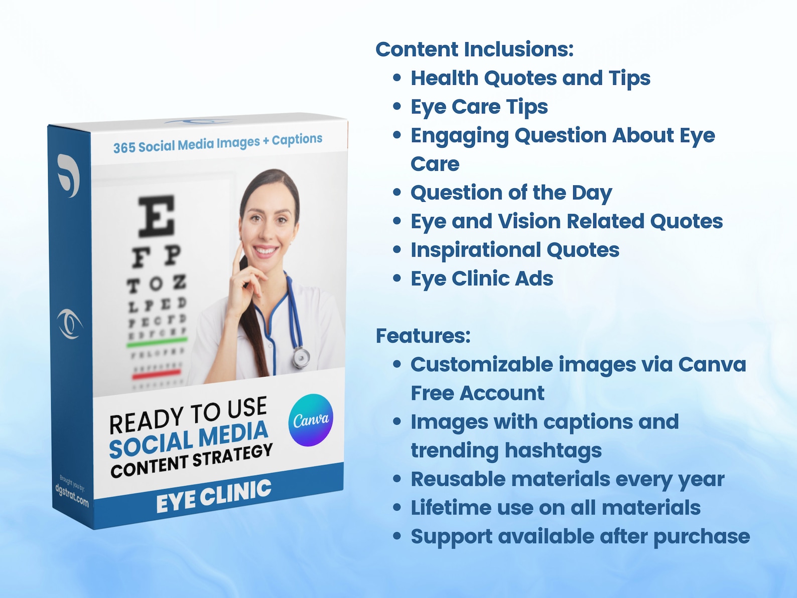 Social Media Posts for Optician Eye Clinic Facebook Post Eye Doctor ...