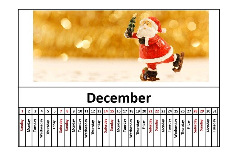 Montessori Linear Calendar 2024 - Etsy