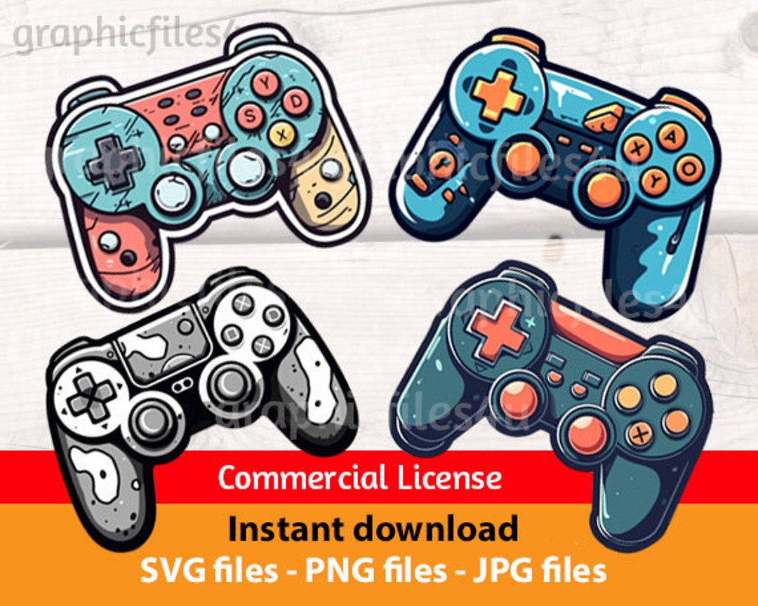 Video Game Controller Svg, Game Controller Png - Video Gamer Svg, Video ...