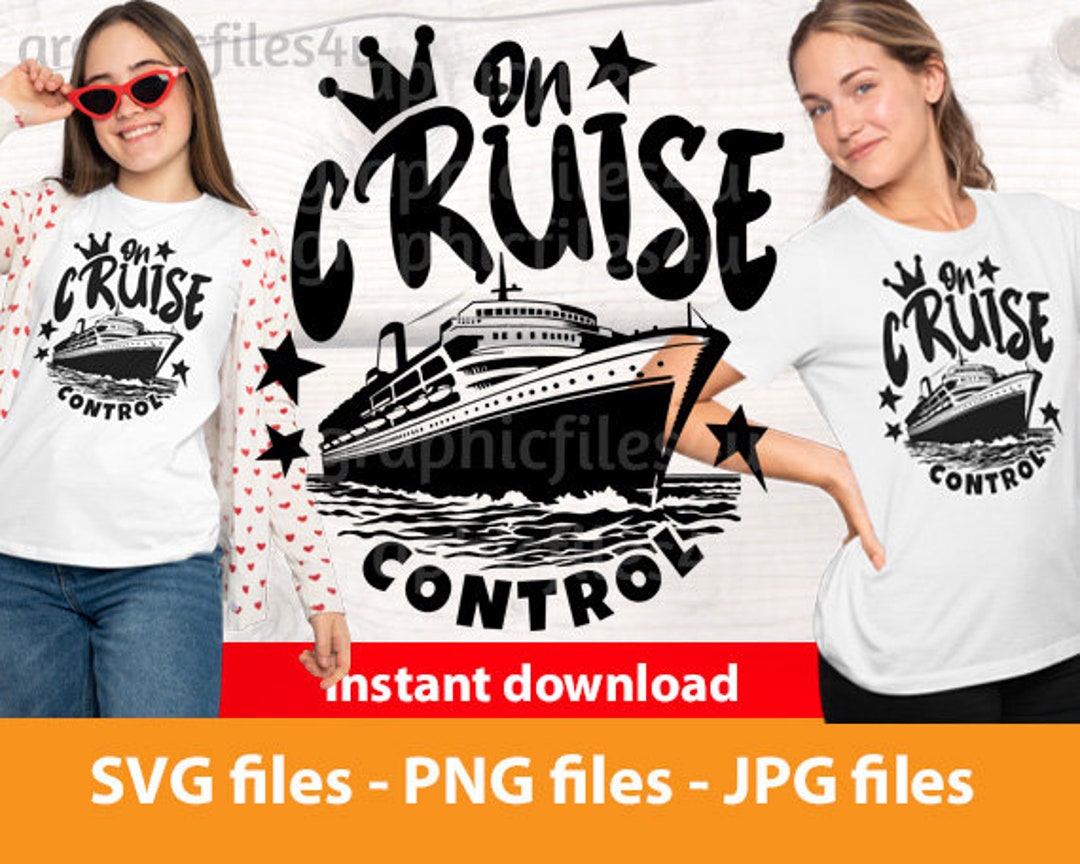 On Cruise Control SVG PNG JPG Instant Download, Printable Vector Clip ...