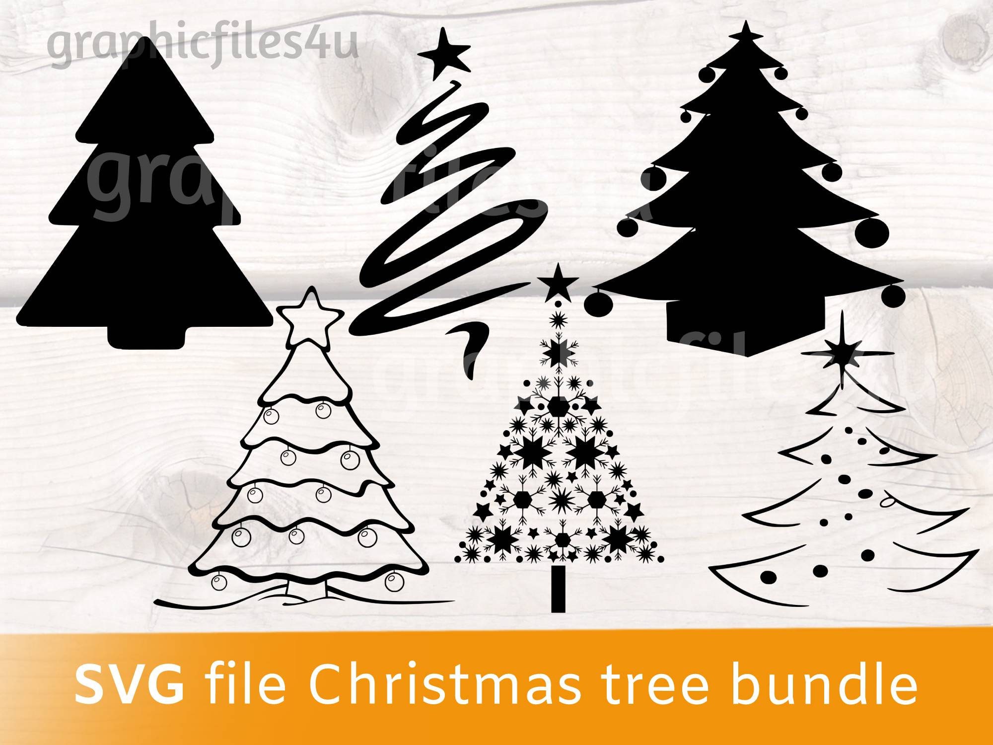 Plotterdatei Tannenbaum, Tannenbaum Svg, Plotterdatei - Etsy.de