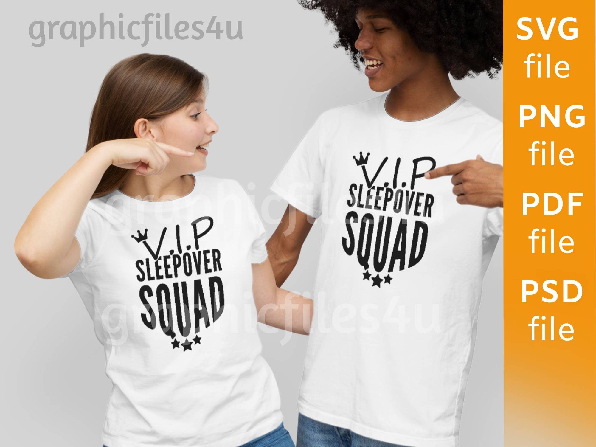 Sleepover Squad Svg, Sleepover Gift, Sleepover Svg, Slumber Party Squad ...