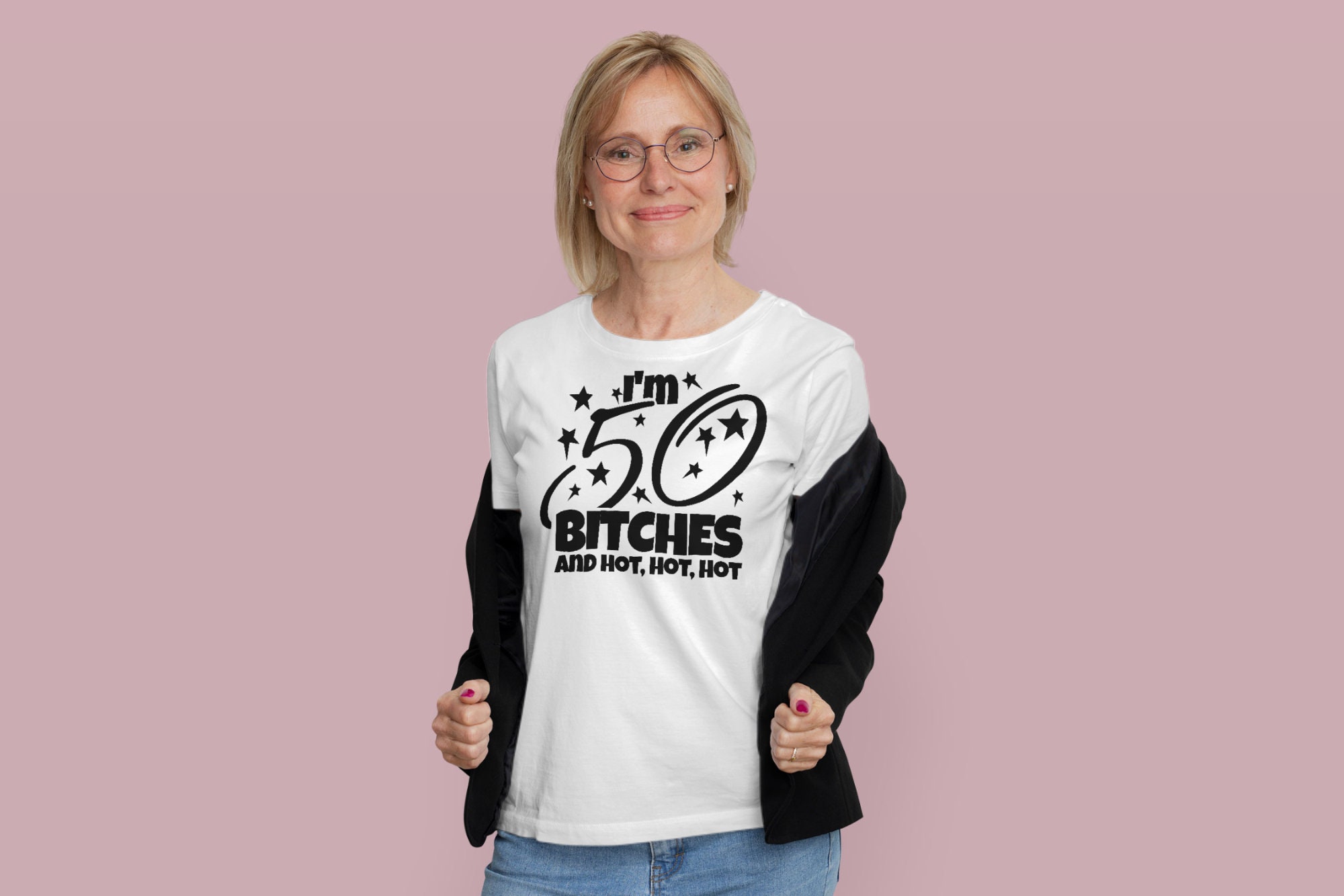 Im 50 Bitches Svg 50th Birthday Svg Png Psd 50th Etsy