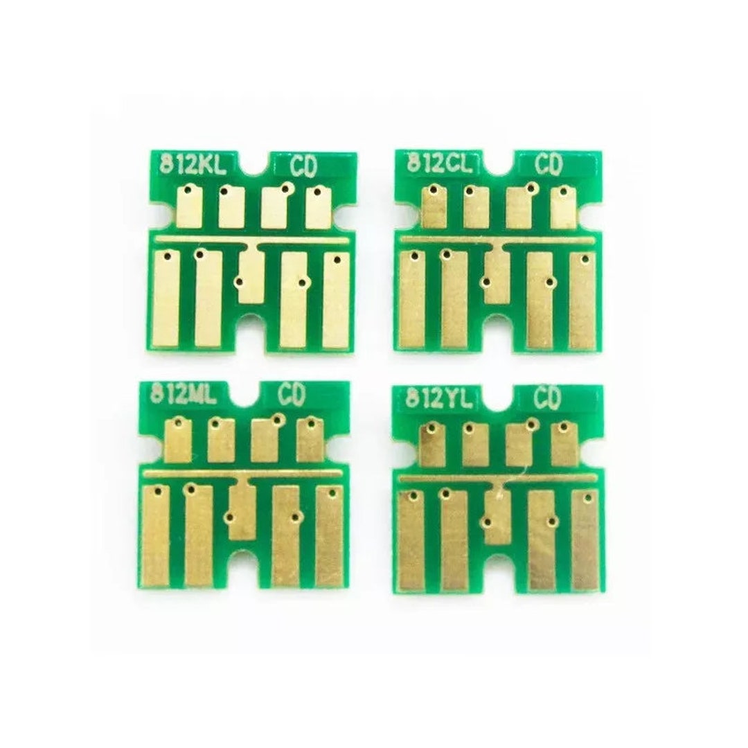 812 812XL Ink Cartridge Chip for Epson WF-7310 WF-7840 WF-7820 7845 ...