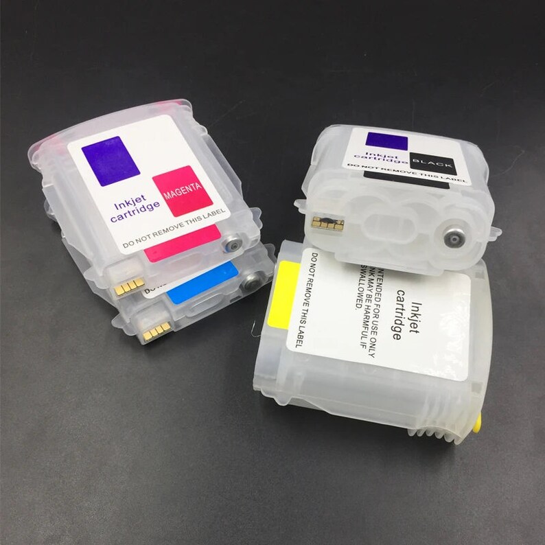 Refillable HP 84 85 Ink Cartridge for Designjet 130 130gp 130nr 30 30gp ...