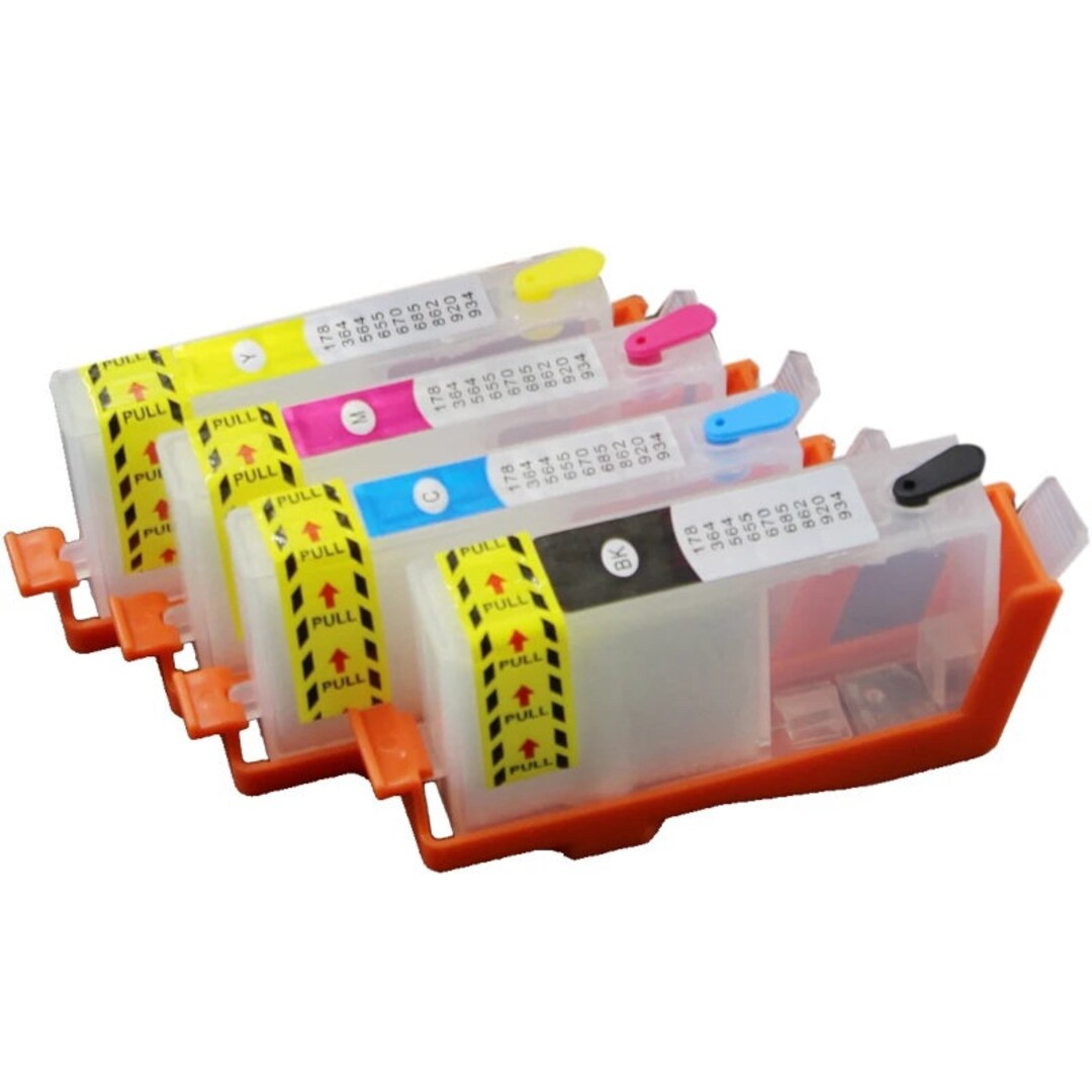 Hp 912 910 XL Refillable Ink Cartridge Compatible With - Etsy