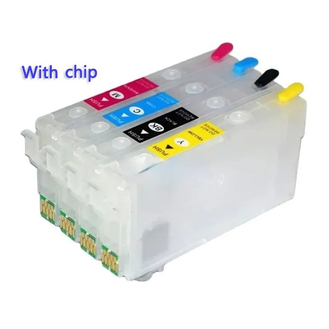822XL 812 812XL 822 Refillable Ink Cartridge With Chip for Epson WF ...