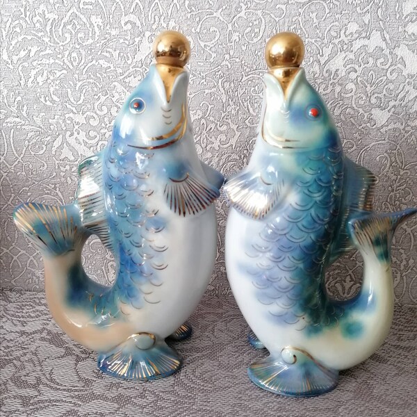 Fish Decanter - Etsy