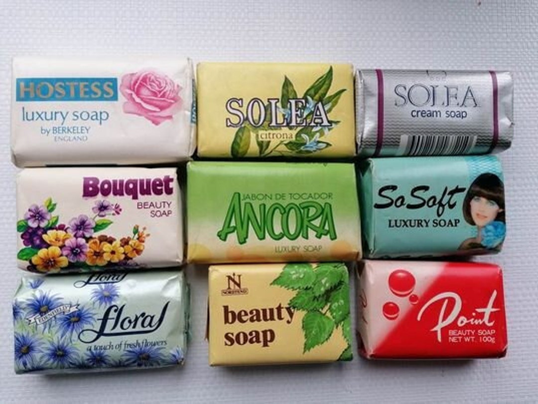 Vintage Soap 1980s Collection Soap From Europe - Etsy
