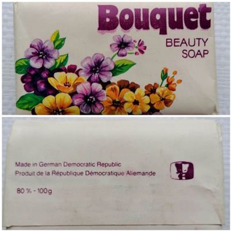 Vintage Soap 1980s Collection Soap From Europe - Etsy