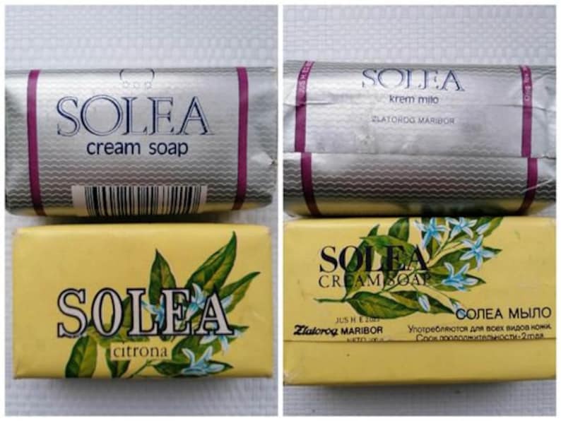 Vintage Soap 1980s Collection Soap From Europe - Etsy