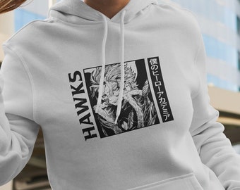 Hawks Bnha Hoodie - Etsy