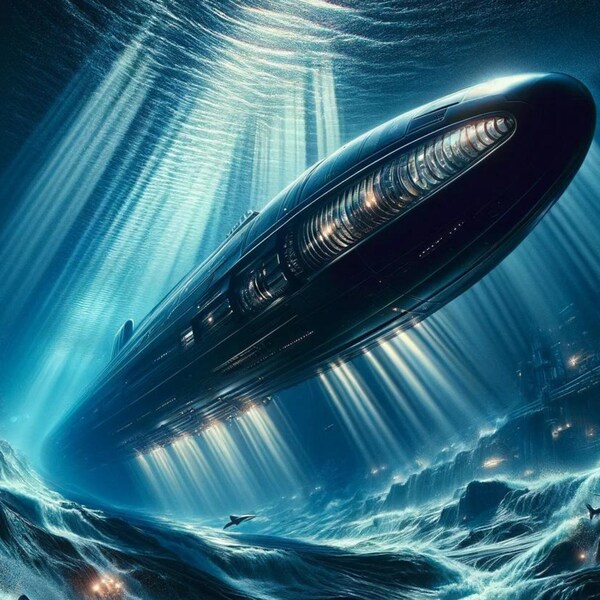 Nautilus Submarine Wall Art - Etsy