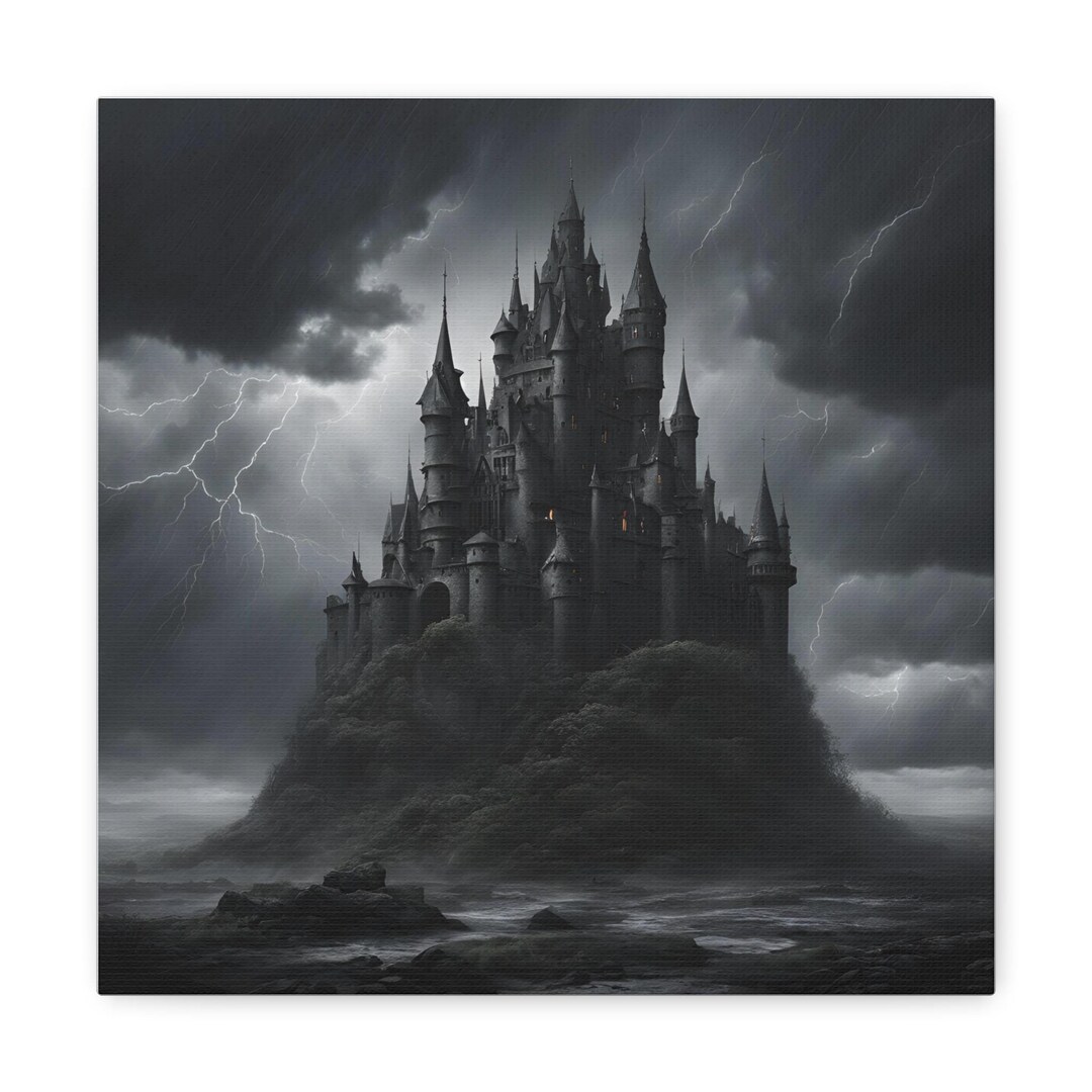 Enter the Dark Zone Canvas Wrap the Ominous Castle of Apocalypse A ...