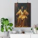 Canvas Art Print, King Midas Gold Finger, Delaroche Style Poster ...