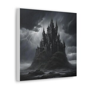Enter the Dark Zone Canvas Wrap the Ominous Castle of Apocalypse A ...
