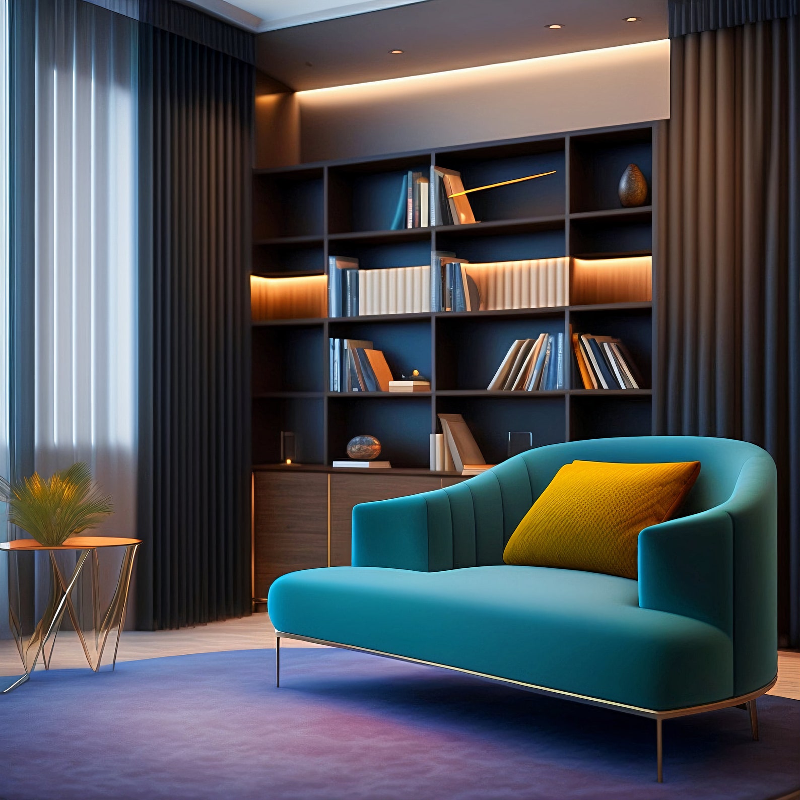 Digital Downloadable Office Backdrop Minimalist Zoom Meeting Skype ...