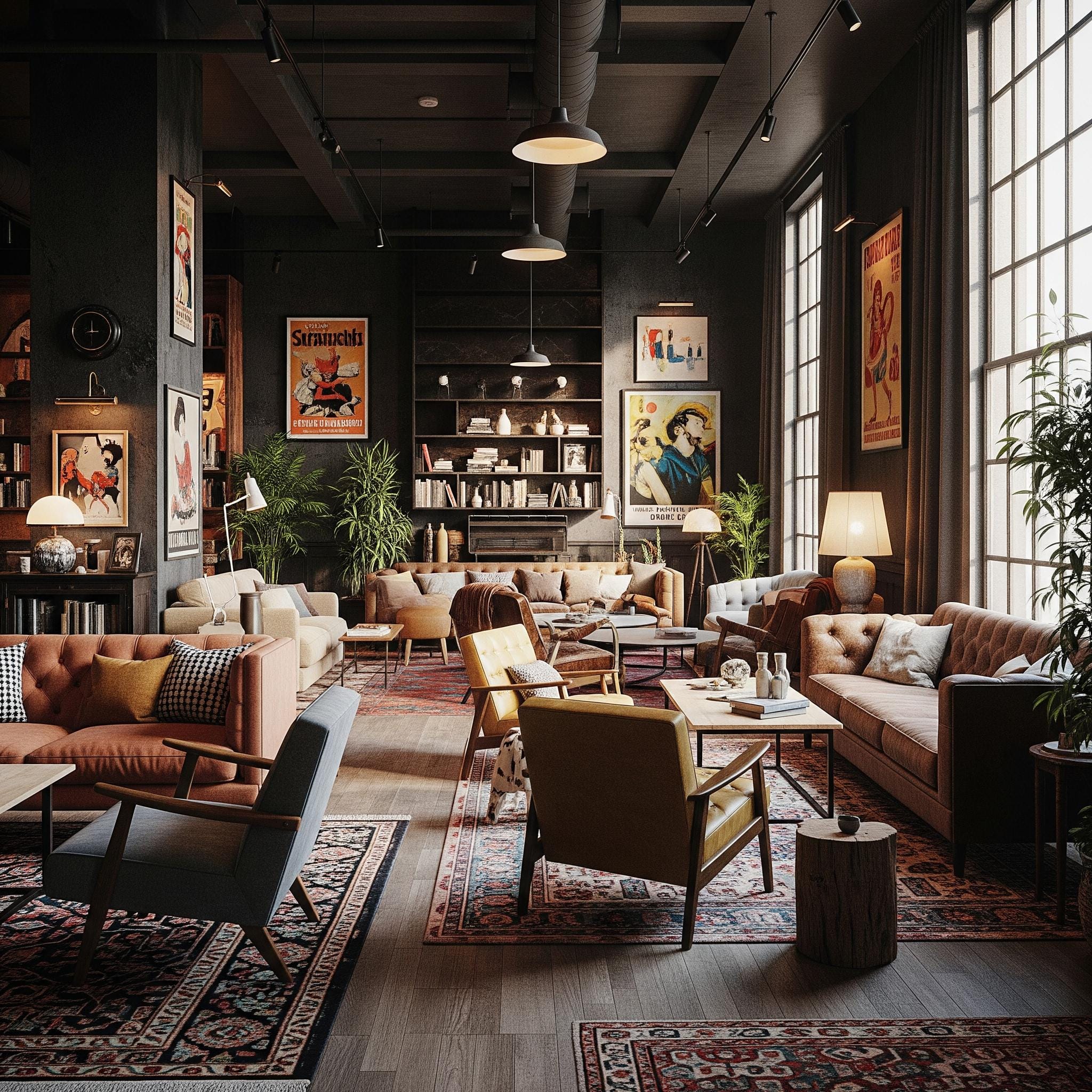 Luxury Hotel Lounge Zoom Background: Professional Office Backdrop ...