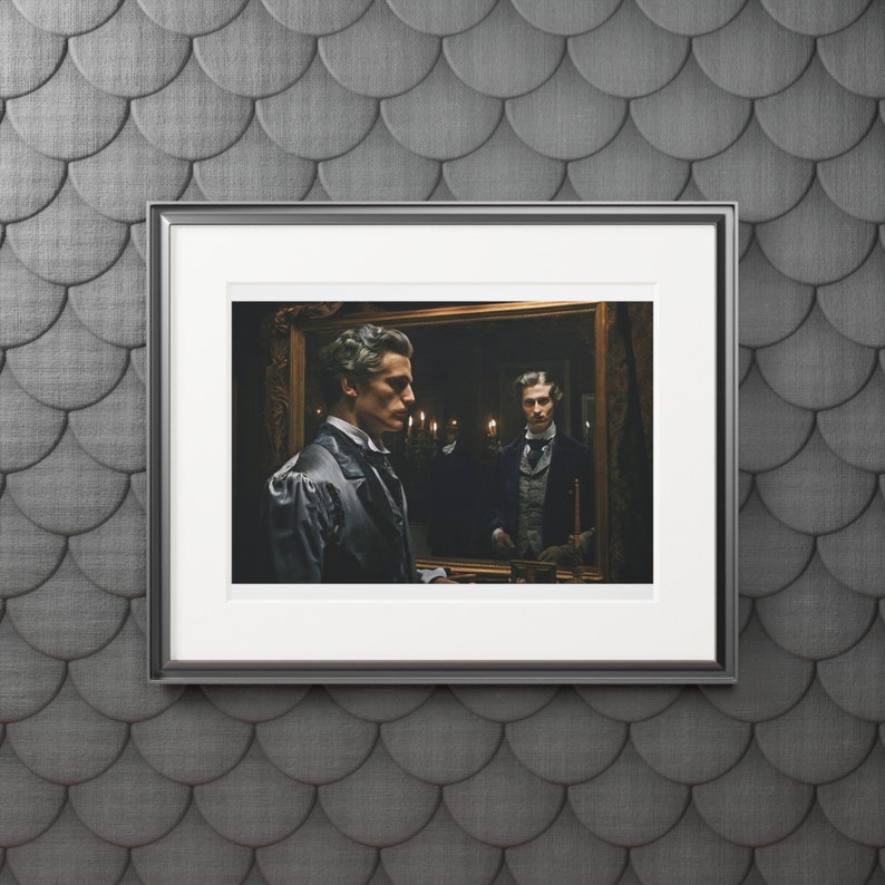 Picture of Dorian Gray Fine Art Poster Print - Victorian Style Rare Oil ...