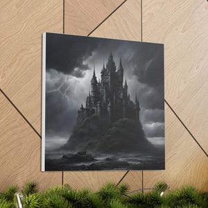 Enter the Dark Zone Canvas Wrap the Ominous Castle of Apocalypse A ...