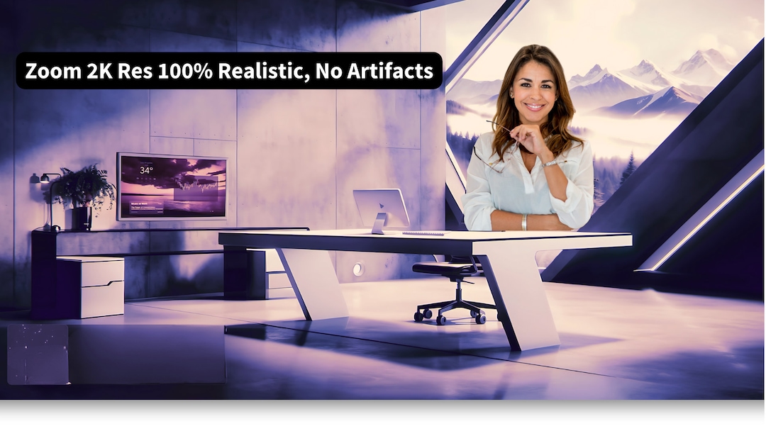 Zoom Arctic Virtual Background Digital Download Minimalist WFH Backdrop ...