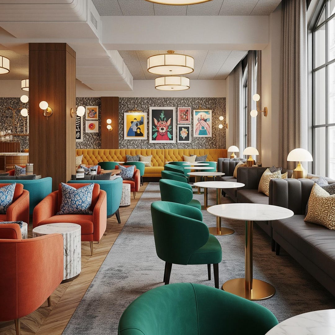 Zoom Background Work at the Proper Hotel Downtown LA, Digital Instant ...