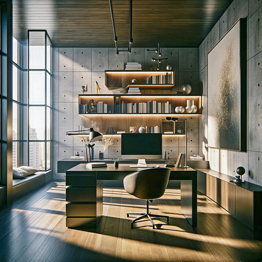 WFH Luxury Instant Download Office Backdrop Minimalist Design for Zoom ...