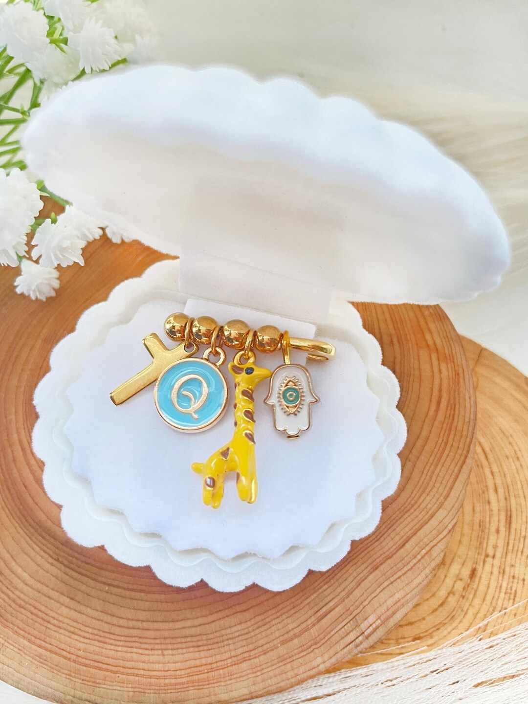 Personalized Gold Baby Pin | Baby Brooch | Stroller Pin | Baby Shower ...
