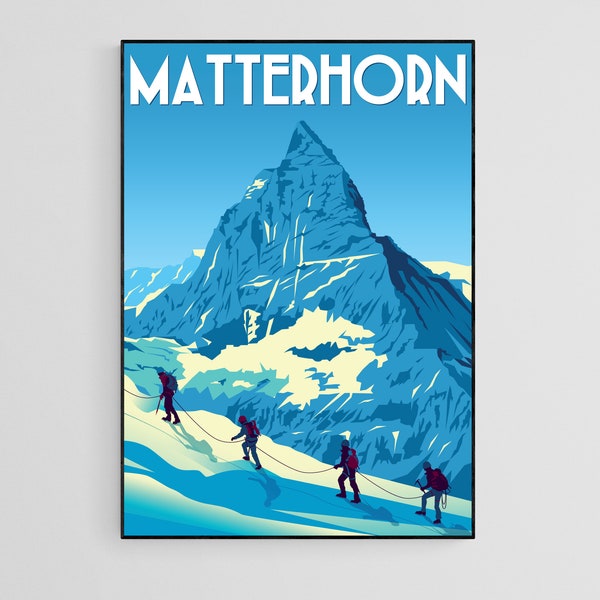 Mountains Poster - Etsy UK