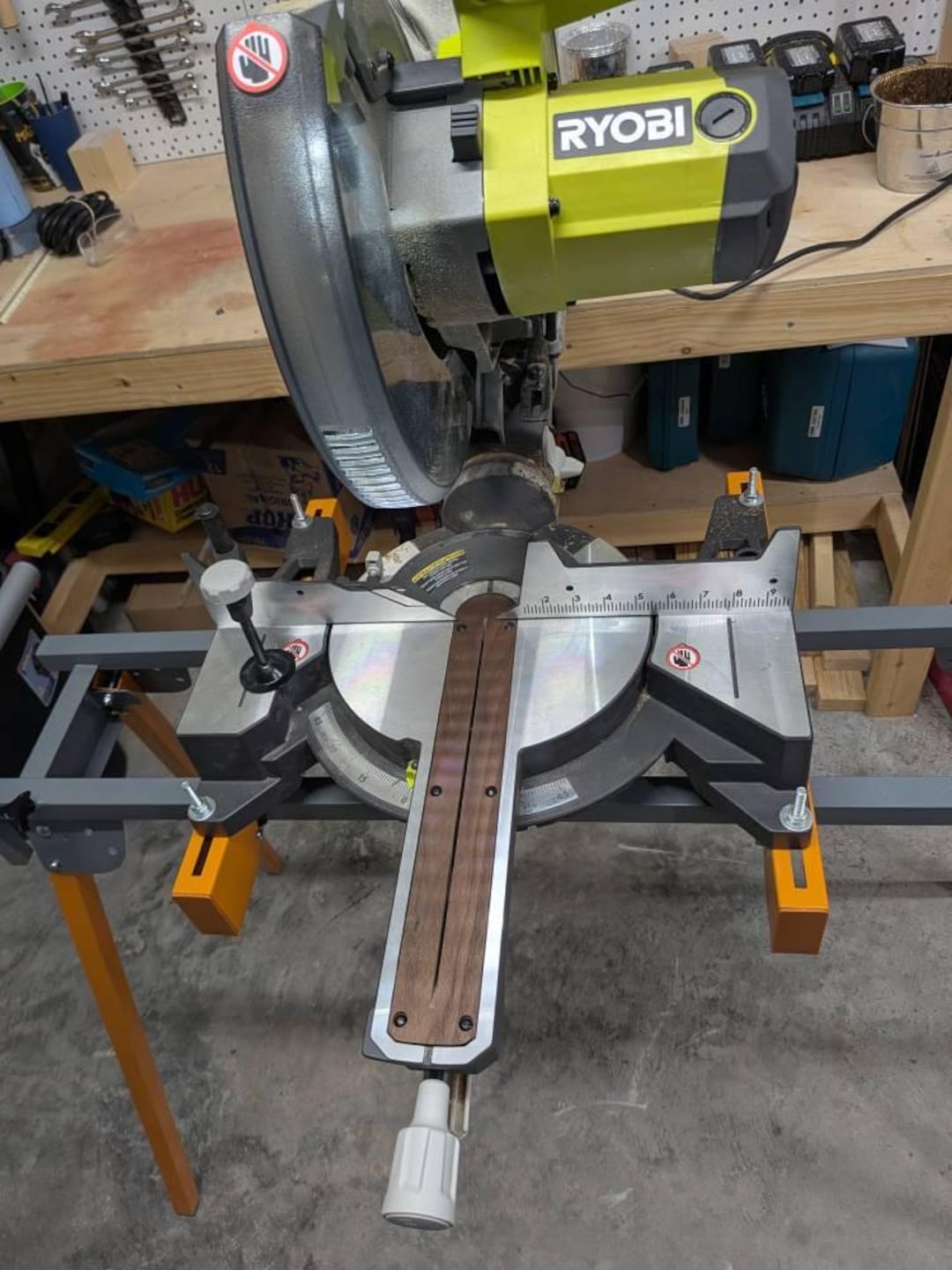 Ryobi 10'' Sliding Miter Saw Zero Clearance Insert TSS103, PBLMS01 - Etsy