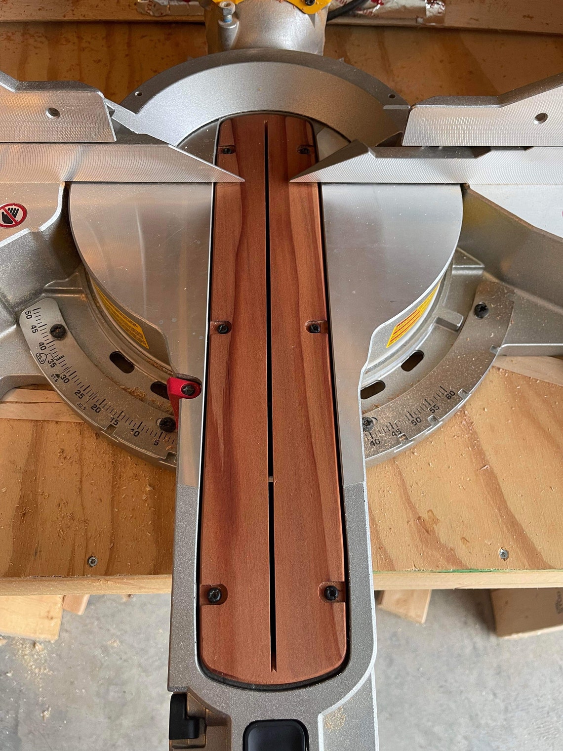 Dewalt 12'' Miter Saw Zero Clearance Insert for DWS779, DWS780, and ...