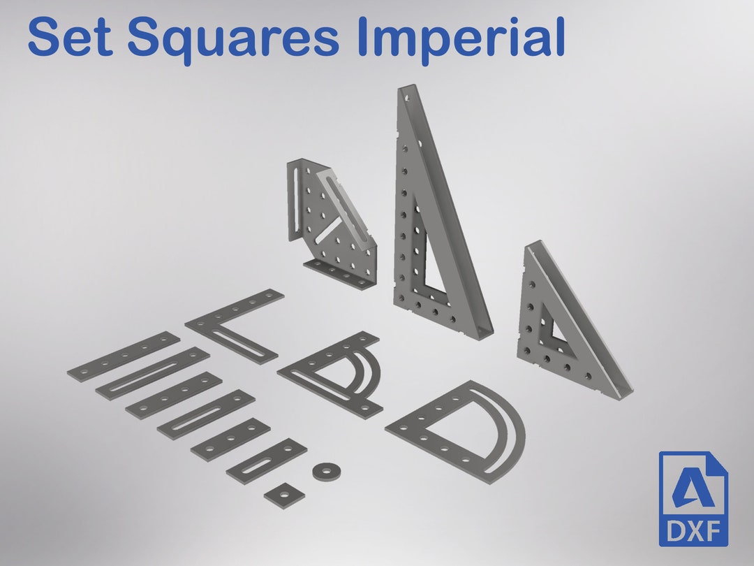 Set Squares & Shims Imperial for Fab Block, Fixture, Welding Table ...