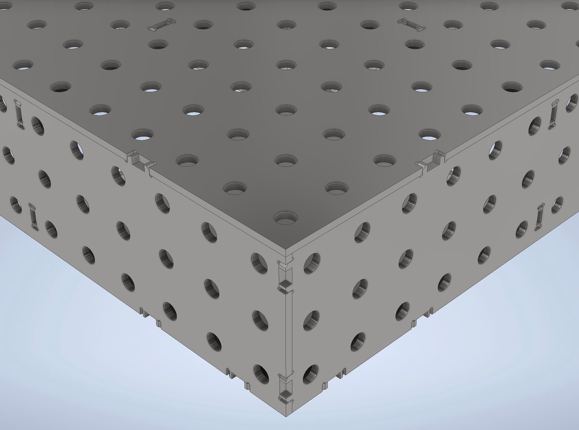 Side Extension Imperial 48 X 20 X 1/4 Inch Fab Block Table - Etsy